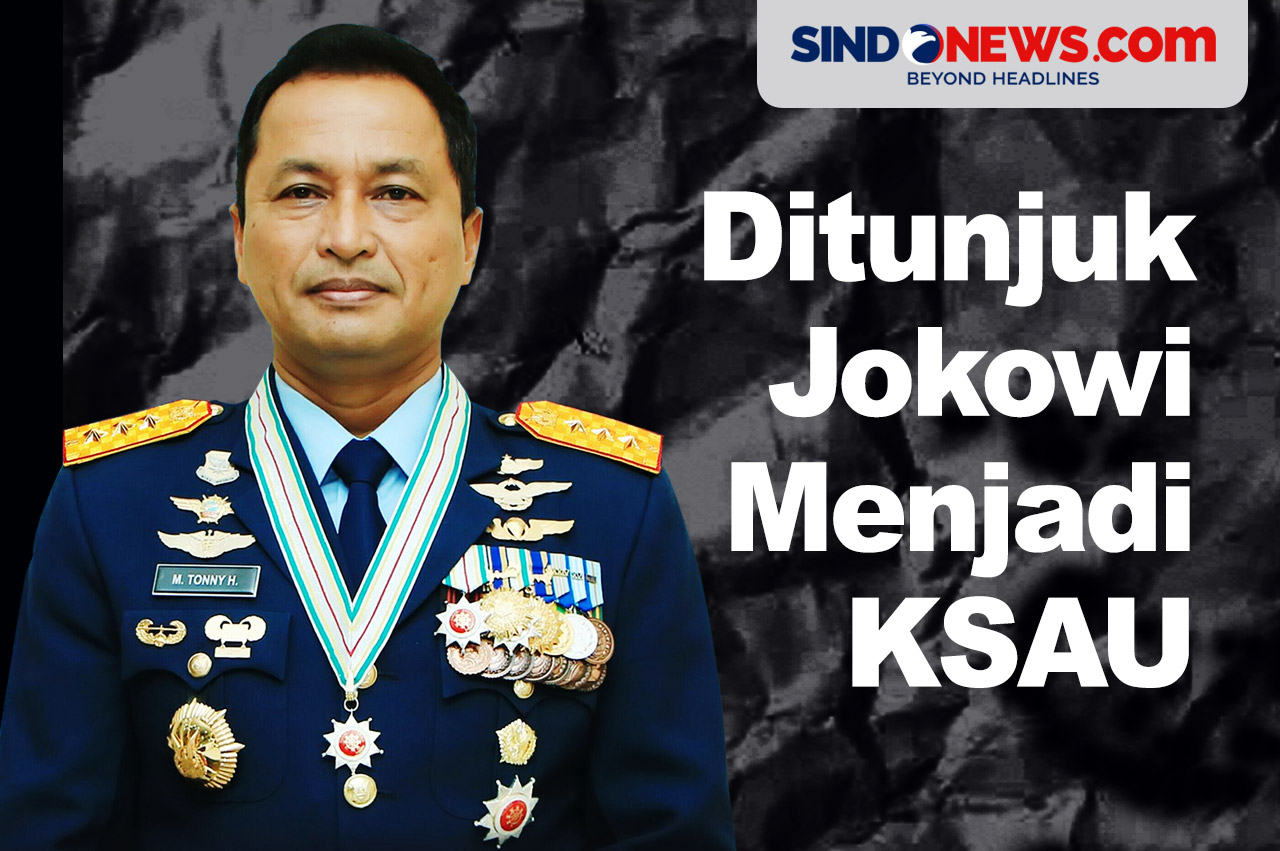 SINDOgrafis: Marsdya Tonny Harjono, Mantan Ajudan Jokowi Ditunjuk Jadi KSAU