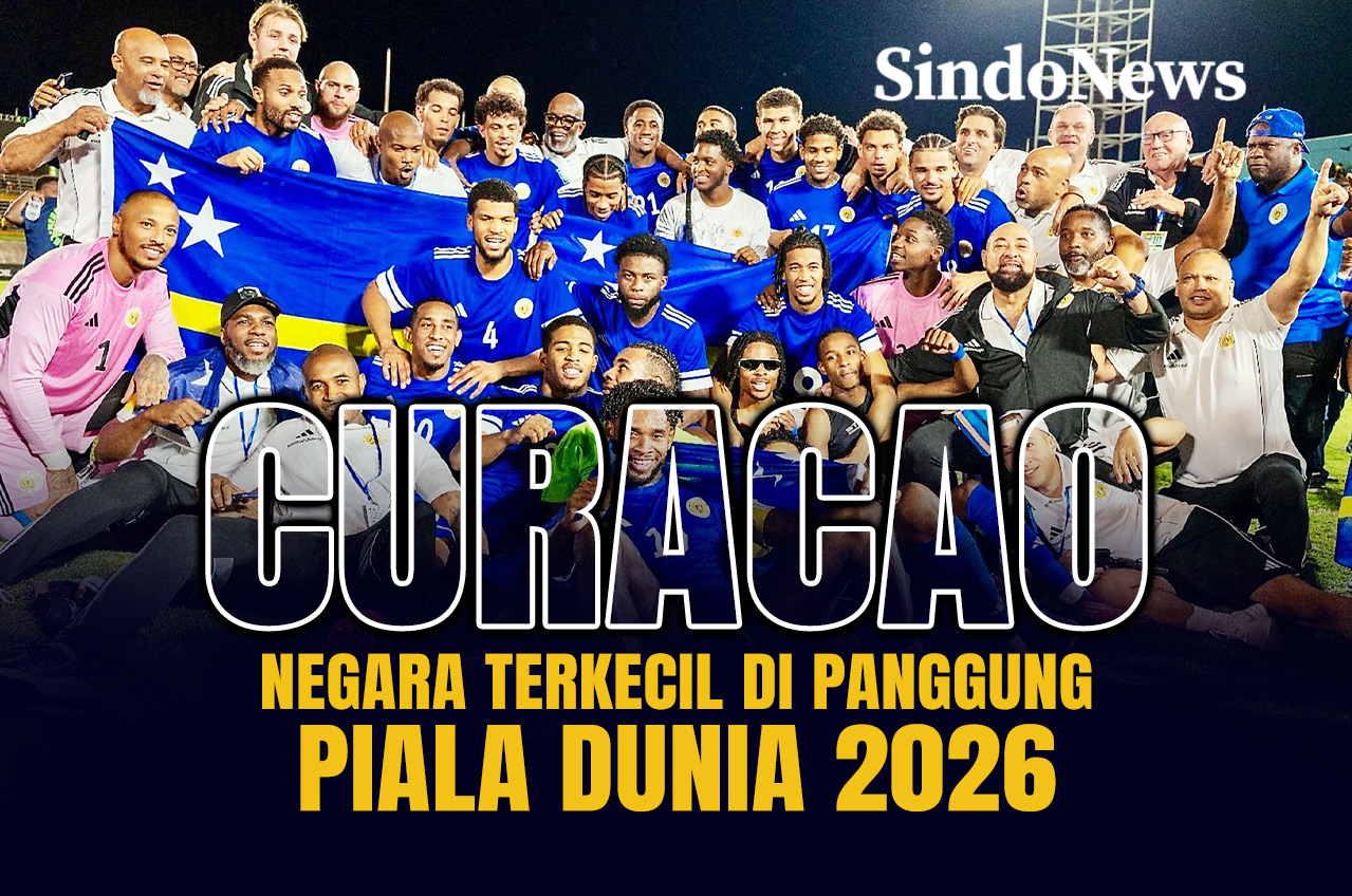 SINDOgrafis: Curacao, Negara Terkecil yang Lolos ke Piala Dunia 2026