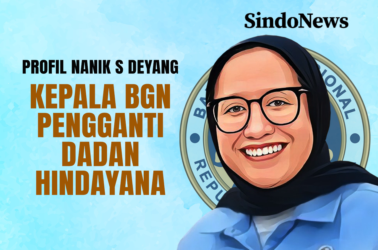 SINDOgrafis: Profil Nanik S Deyang, Kepala BGN Pengganti Dadan Hindayana