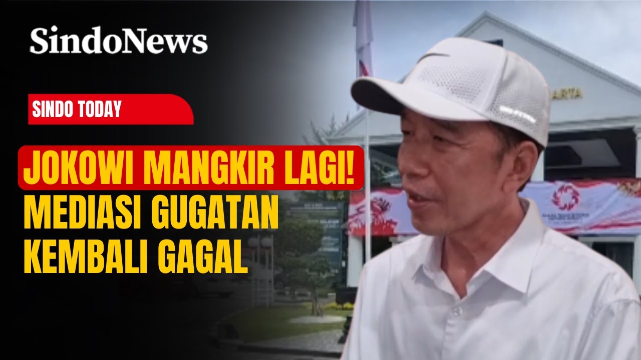 VIDEO: Mediasi Citizen Lawsuit Gagal Lagi! Jokowi Selalu Mangkir, Ada ...