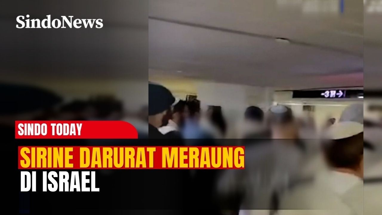VIDEO: Sirine Darurat Meraung di Israel