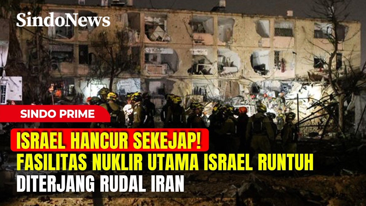VIDEO: ISRAEL HANCUR SEKEJAP! Fasilitas Nuklir Utama Israel Runtuh ...