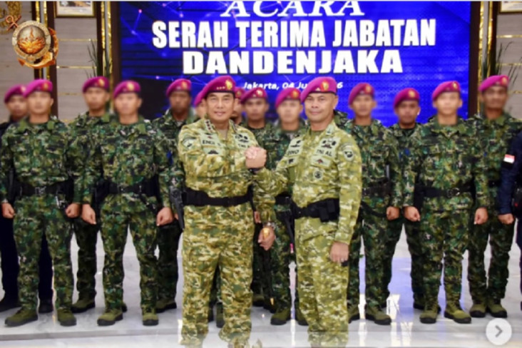 Brigjen TNI Marinir Rino Rianto Resmi Jabat Dandenjaka, Pimpin Pasukan ...