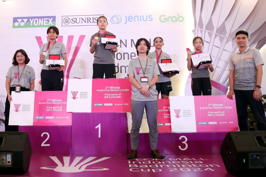 Daftar Pemenang Aeon Mall Indonesia Badminton Cup 2024 | Halaman 2