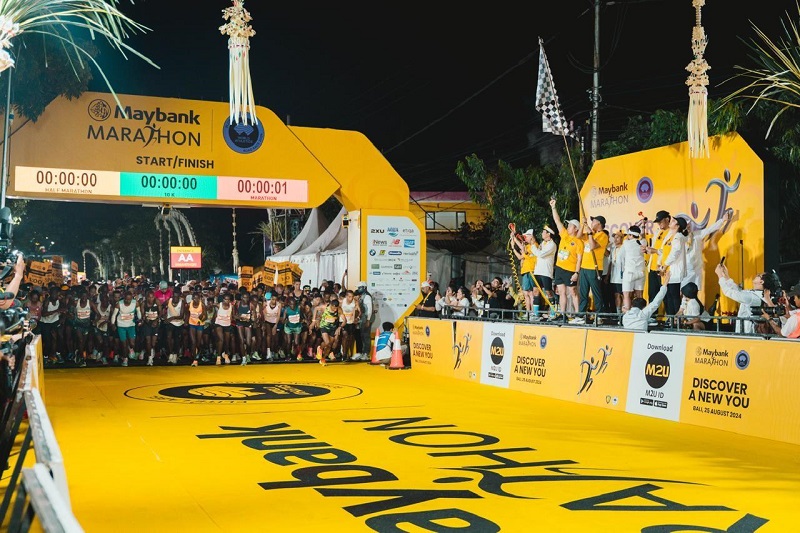 Sukses Digelar di Bali, Elite Label Road Race Maybank Marathon 2024 ...