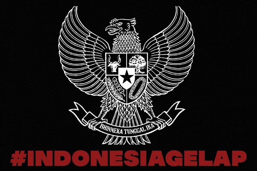 Ada Demo Indonesia Gelap di Patung Kuda Hari Ini, 1.623 Aparat Gabungan ...