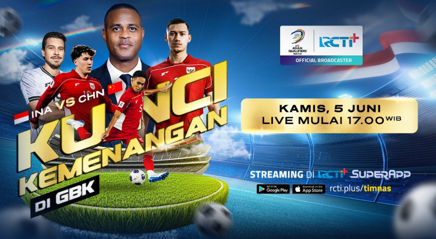 Streaming Pertandingan AFC Asian Qualifiers: Indonesia vs China di ...