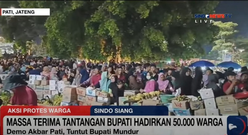 Demo Besar-besaran Desak Bupati Pati Sudewo Mundur, DPR Minta ...