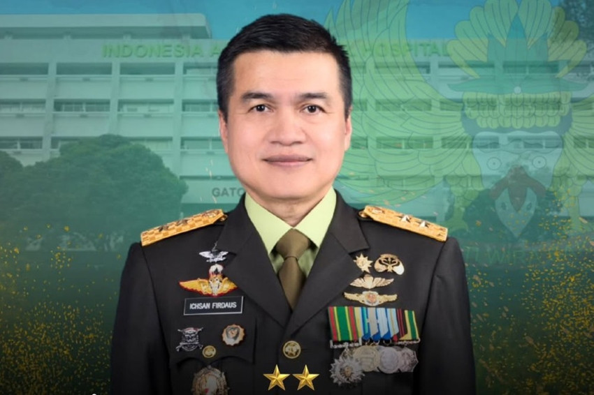 Mutasi TNI, Mayjen Ichsan Firdaus Digeser Jadi Kepala RSPAD Gatot Soebroto