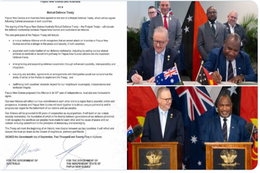 Australia dan PNG Teken Pakta Perang: Tentara Ausie Pasang Badan Jika ...
