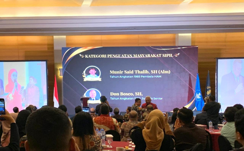 FH Universitas Brawijaya Beri Penghargaan kepada Aktivis HAM Munir