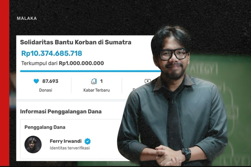 Penggalangan Donasi Bencana Sumatera Ferry Irwandi Melonjak hingga Rp10 ...