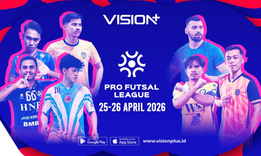 Link Nonton & Jadwal Pro Futsal League 2025/26 Pekan Ini di VISION+ ...