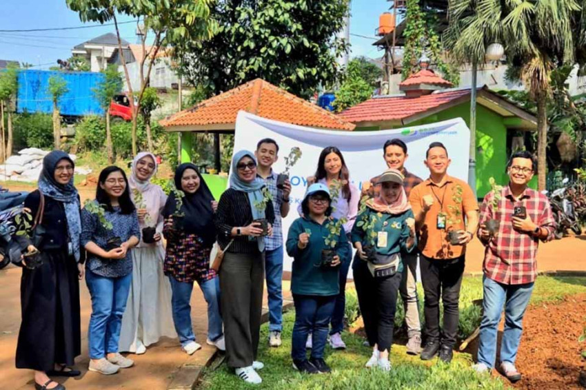 Employee Volunteering, BPJS Ketenagakerjaan Ceger Hijaukan Taman Bambu ...